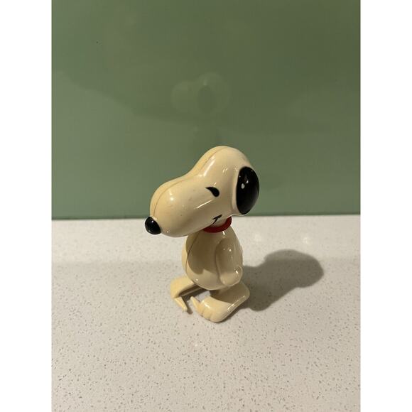 Aviva | Holiday | Vintage Aviva Miniature Peanuts Snoopy Wind Up Toy ...